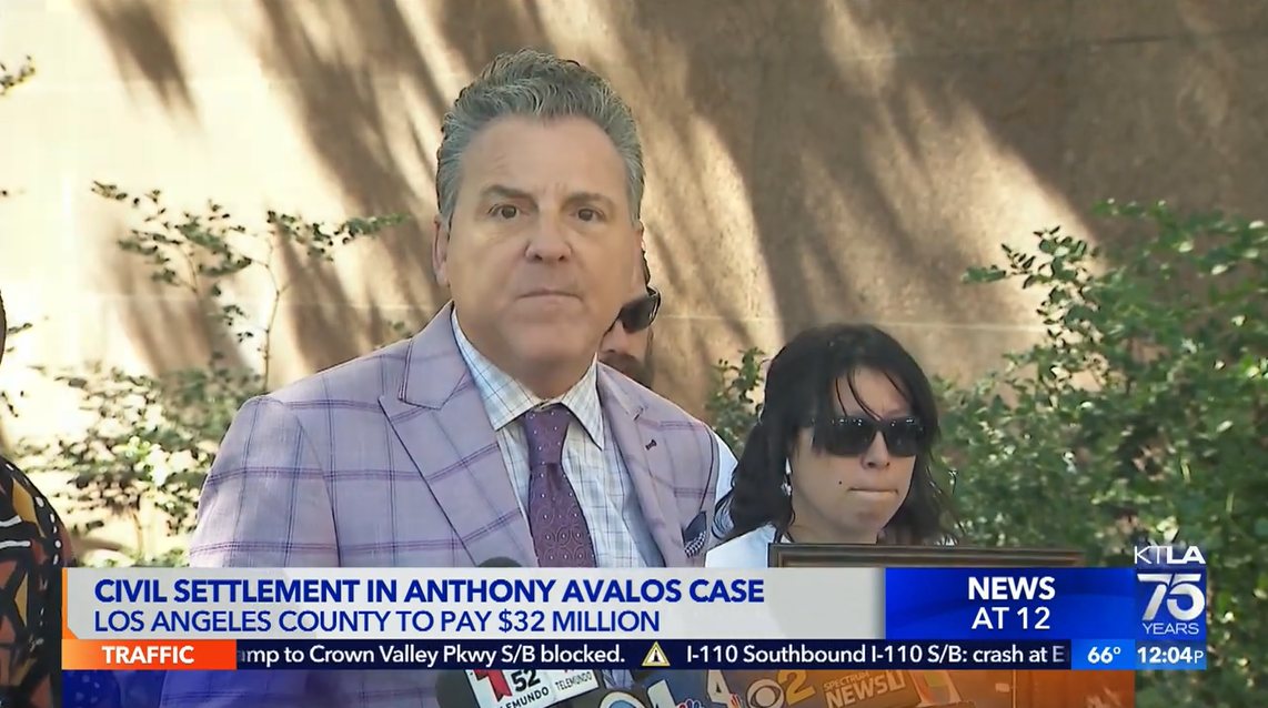 Attorney Claypool Featured on KTLA Reporting on Conditional Settlement ...